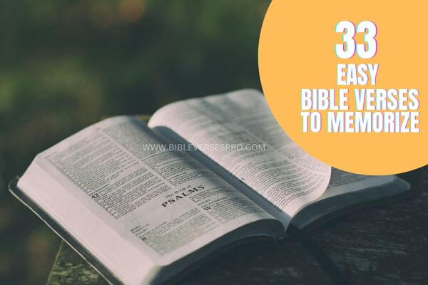 Easy Bible Verses To Memorize Easy Bible Verses To Memorize