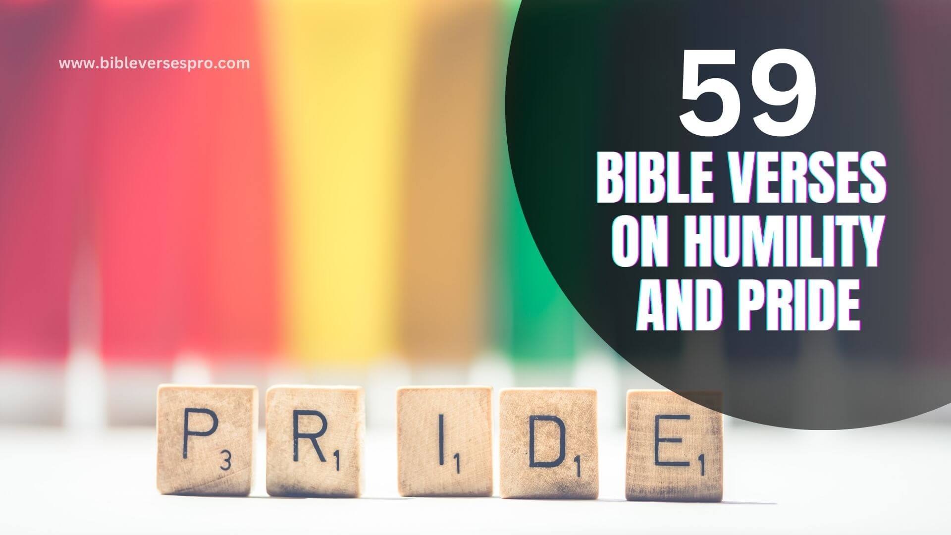59 Bible Verses On Humility And Pride - Bible Verses
